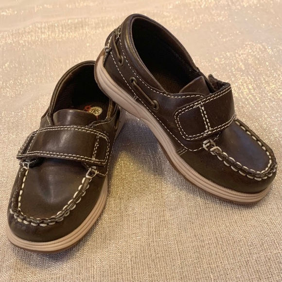 TKS | Shoes | Toddler Boys Tks Topsider Velcro Boat Shoes Size 9t ...